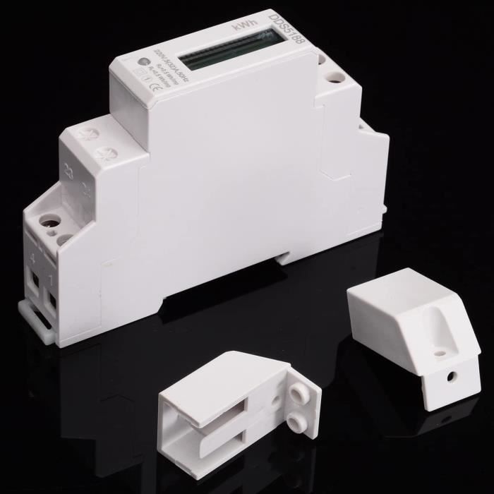 1 Compteur Électrique À Affichage Numérique Dds5188 Led Kwh Lcd 5 (32 ...
