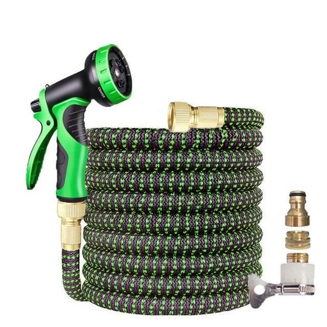 TUYAU - BUSE - ACCESSOIRE DE BUSE,B06-1-2 ''-25FT--Tuyau'arrosage Flexible et extensible, en ...