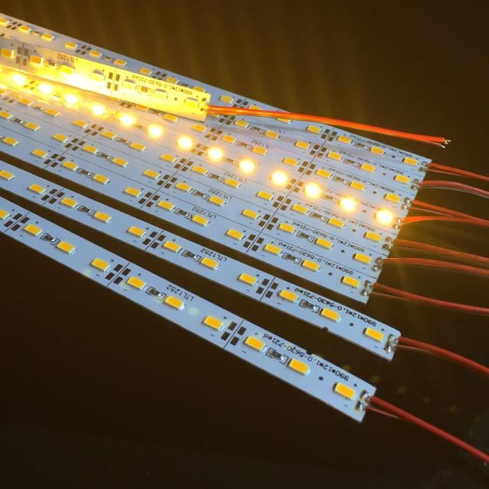 LAMPE DE CULTURE,--Bande lumineuse de croissance led SMD 5730 ...