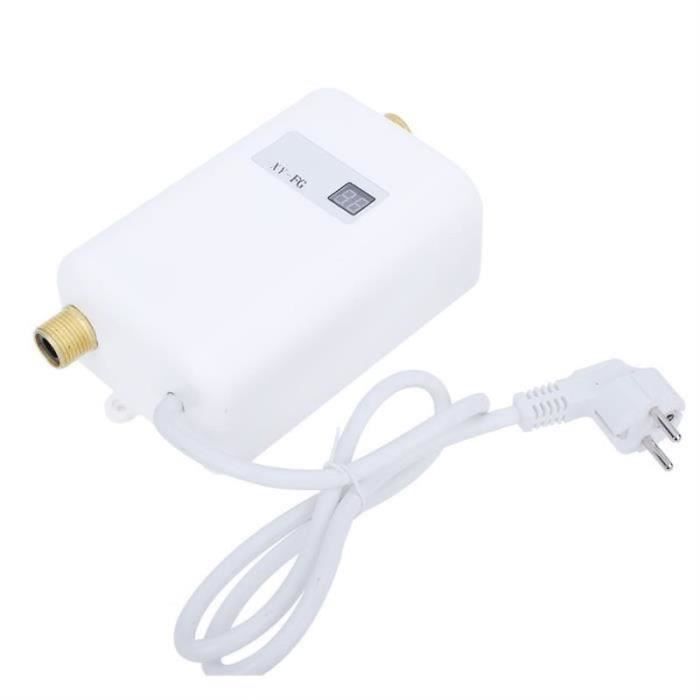 Fydun chauffe-eau sans réservoir 3800W Chauffe-eau instantané électrique sans réservoir Salle de ...