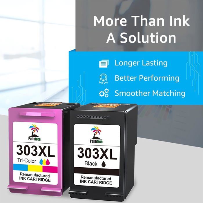 Compatible pour 303 XL Remanufacturées Cartouches Compatible pour HP ...