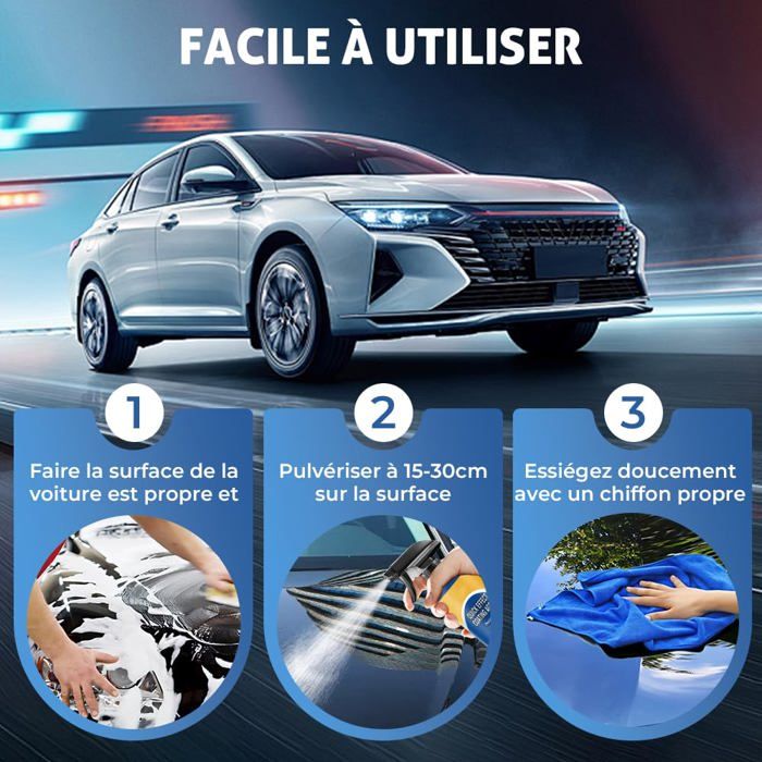 Quick Effect Coating Agent, Efface Rayure Voiture, Car Scratch Remover ...