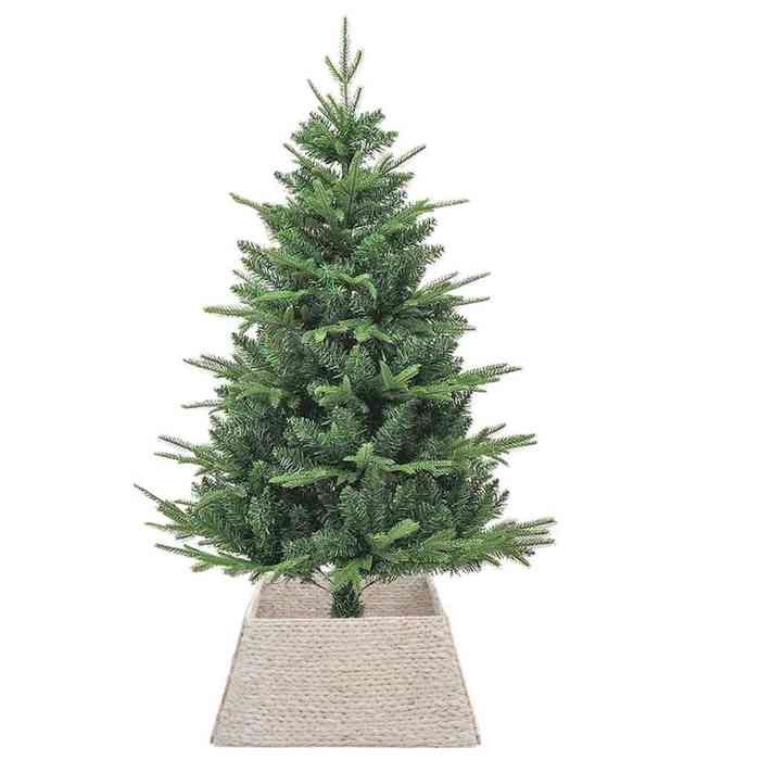 [2703278]Collier de sapin de Noël - Jupe de sapin de Noël - Blanc ...