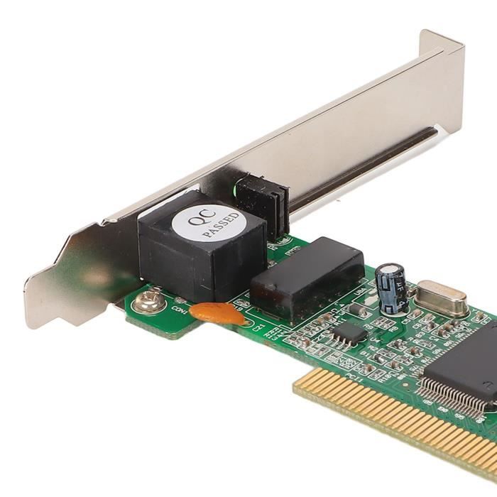 Carte réseau intégrée Carte réseau PCIE 10-100Mbps PCB Shell Type de ...
