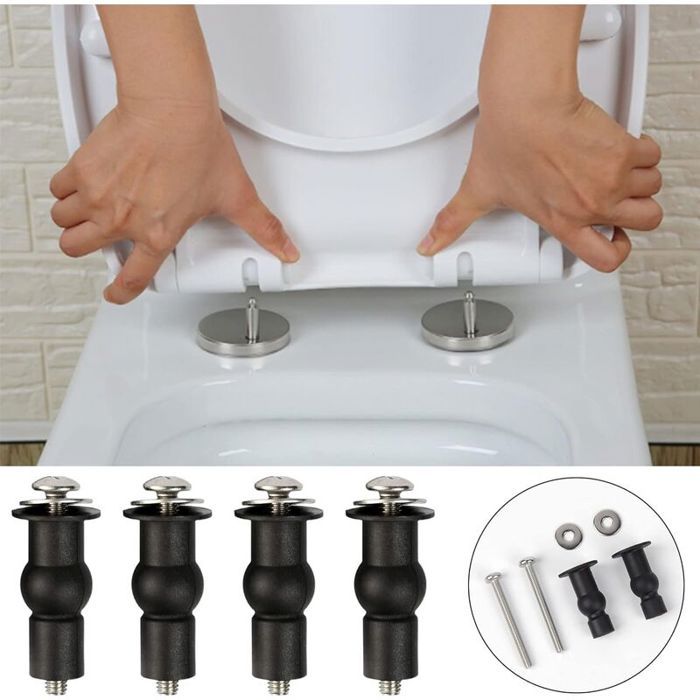 Fixation Universelle - GIGICIAL - Siège Toilette - Caoutchouc - Acier ...