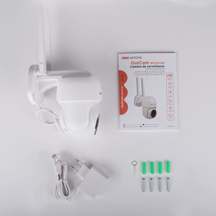 Caméra de surveillance rotative - SCS SENTINEL - SVI0069 - Exrérieur ...