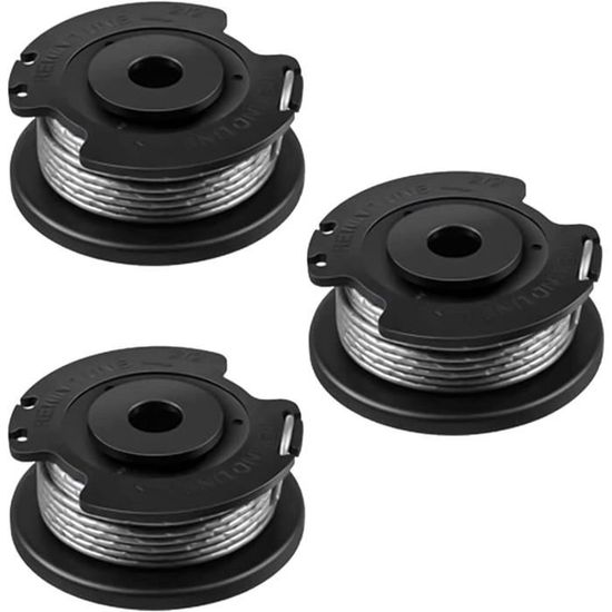 Lot de 18 bobines de fil de rechange pour tondeuse à gazon Bosch EasyGrassCut 23 26 18[1207 ...
