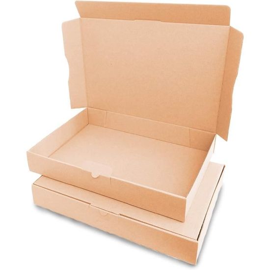 50 cartons 310 x 225 x 50 mm Marron Expédition Post Carton pliable de ...