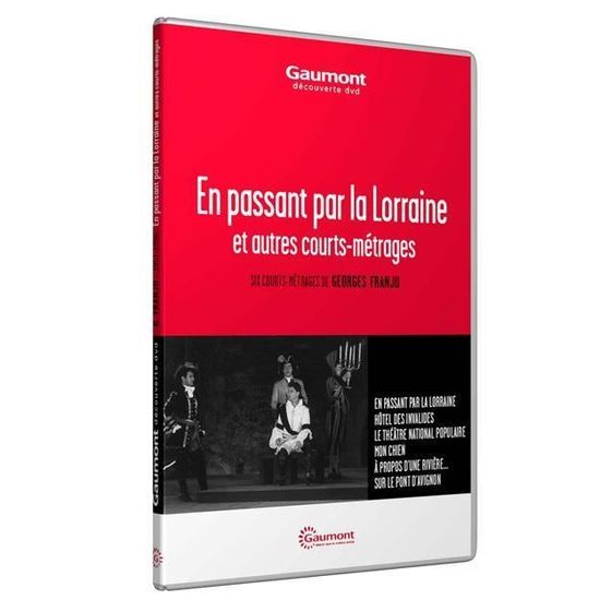 Gaumont En passant par la Lorraine et autres courts métrages DVD ...