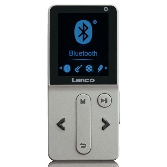 Lecteur numérique à mémoire flash LENCO XEMIO-280 BT 8 Go - Bluetooth ...