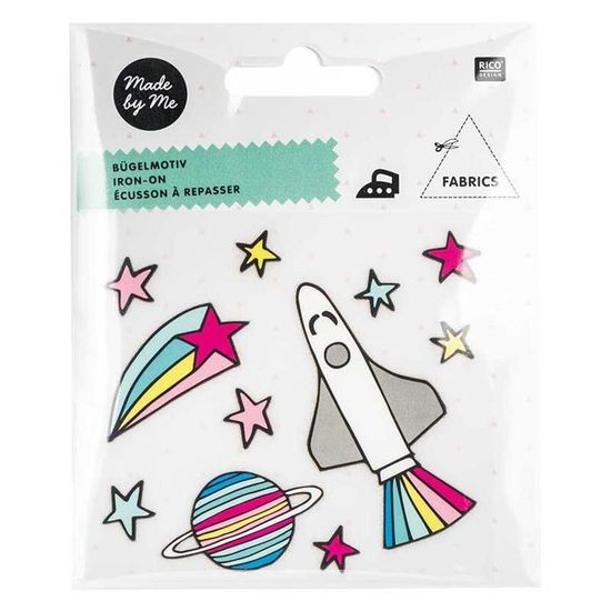 Stickers thermocollants - RICO DESIGN - Espace - 11 pcs - Multicolore ...