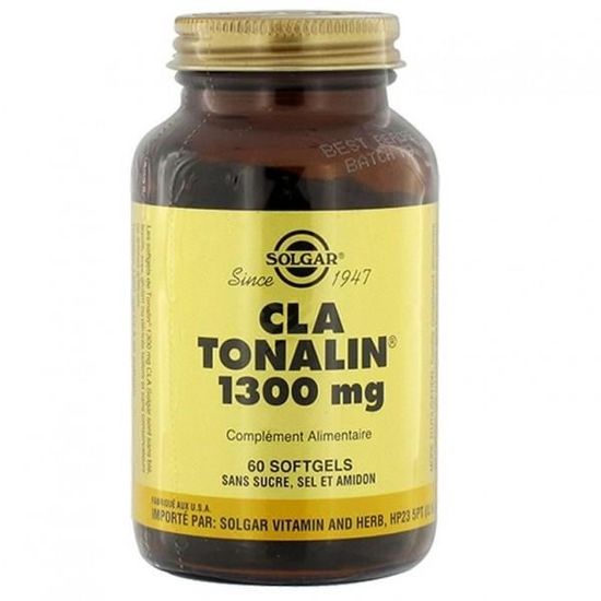 Solgar CLA Tonalin 1250mg 60 softgels - Cdiscount Au quotidien