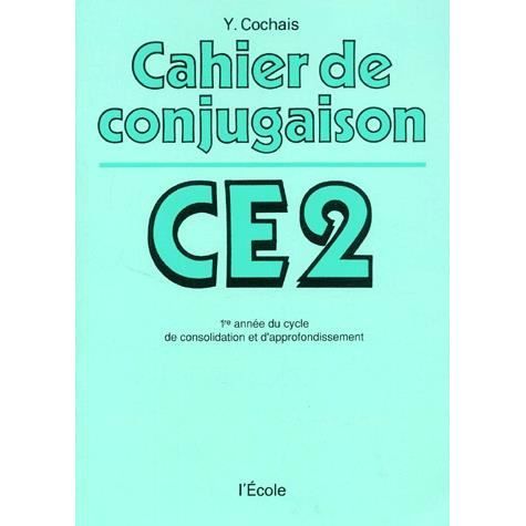 Cahier de conjugaison. 1re année du cycle de conso - Cdiscount Librairie