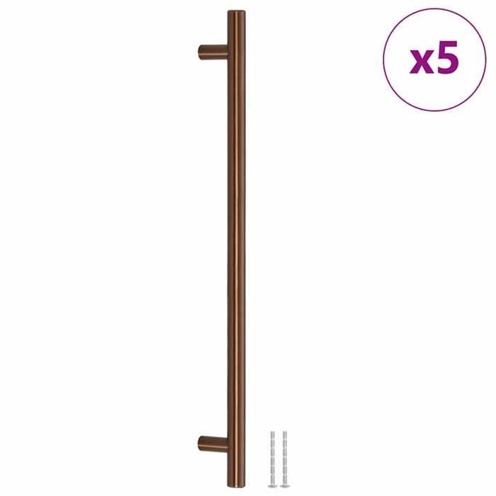 (PROMOTION)Poignées d'armoire - pour meubles de cuisine -5 pcs bronze ...