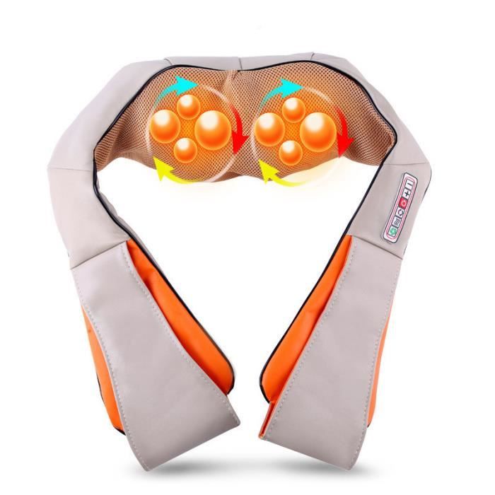 Masseur électrique Shiatsu pour le dos, le cou, les épaules, le corps ...