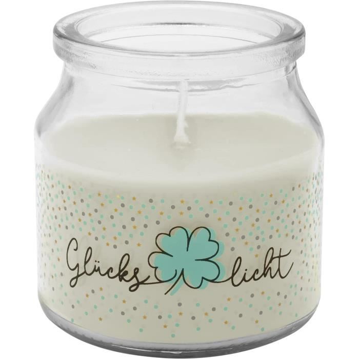 51099 Bougie Parfumée À La Vanille Motif Lumière Porte-Bonheur Hauteur ...