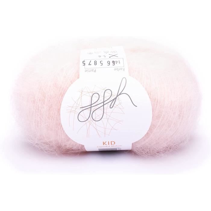 Ggh Kid | Laine Mohair 25g de Laine en Boule Convient au Tricot ...