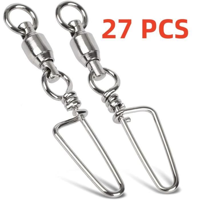 Emerillon Rolling - Non spécifié - 27 PCS - Acier Inoxydable ...