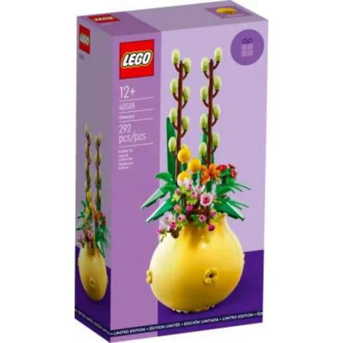 Jeux de construction - LEGO - Le Pot de Fleurs - Blanc - Multicolore ...