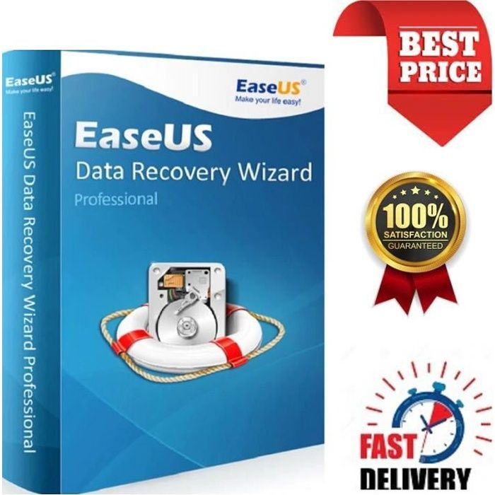 EaseUS Data Recovery Wizard Pro v13.6 - Cdiscount Informatique