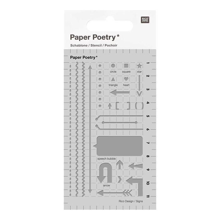 Pochoir à bullet journal flèches et formes 12 x 7 cm - Cdiscount Jeux ...