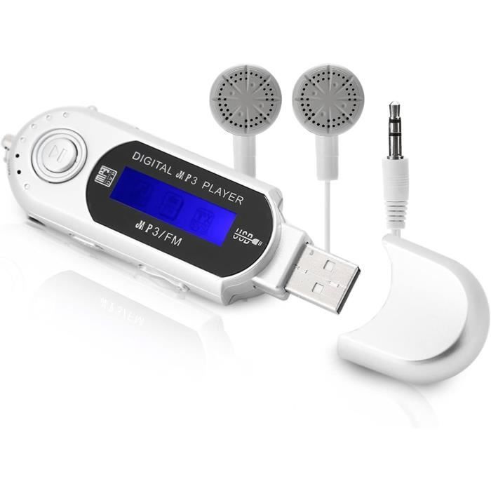 Lecteur Mp3 À Clé Usb Lecteur De Musique Portable Usb 2.0 Avec Écran ...