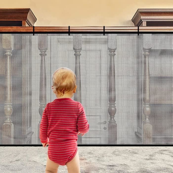 Filet escalier,Filet de sécurité pour enfant,Balustrade Escalier Filet ...