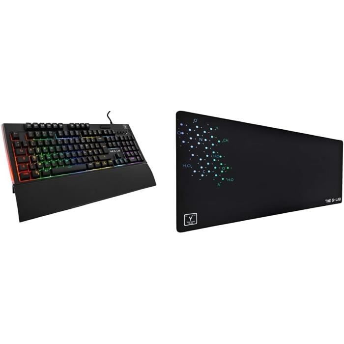 Keyz Tellurium Clavier Gamer Azerty Filaire Usb-Clavier Gaming Avec ...