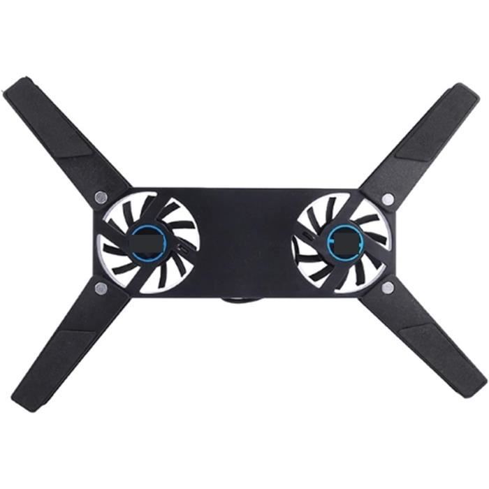Zj Support Ordinateur Portable Rotating Fan Cooling Pad Laptop Cooler ...