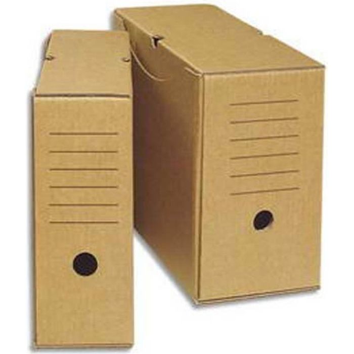 Lot de 25 Boîtes à archives dos de 10 cm - Cdiscount Beaux-Arts et ...