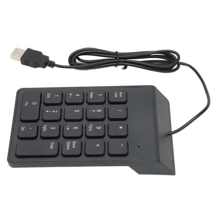 MEI Mini Clavier numérique USB Mini 18 touches pavé numérique adapté ...