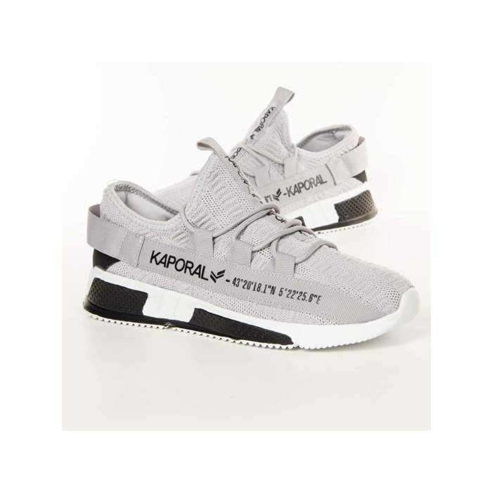 Basket - Kaporal - Homme - original - Gris - Synthétique Gris ...