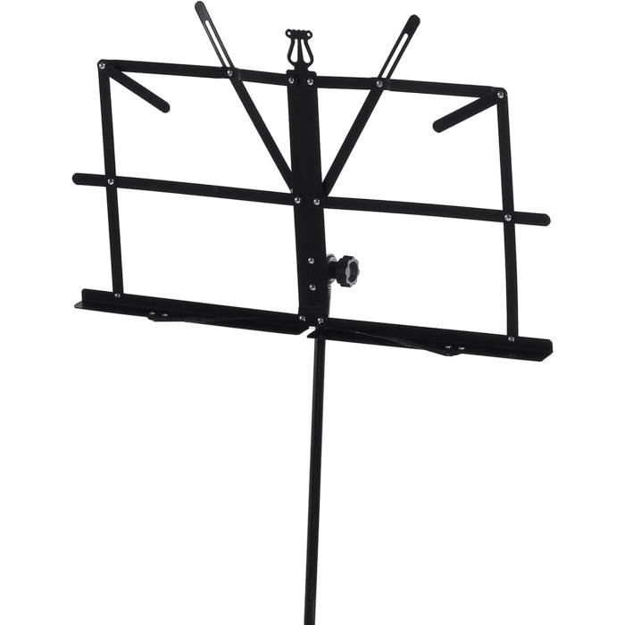 Pupitre de Partitions Porte-Musique Pliable Stand de Guitare Titulaire ...