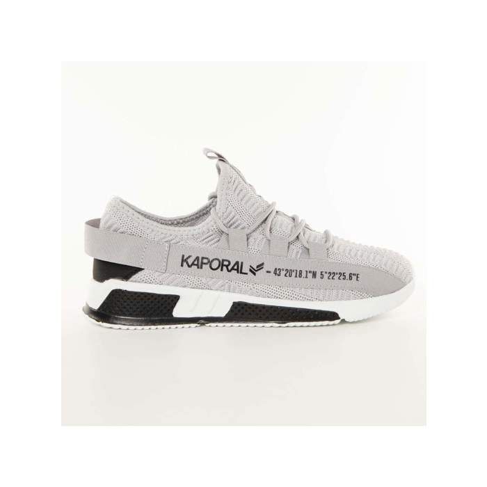 Basket - Kaporal - Homme - original - Gris - Synthétique Gris ...