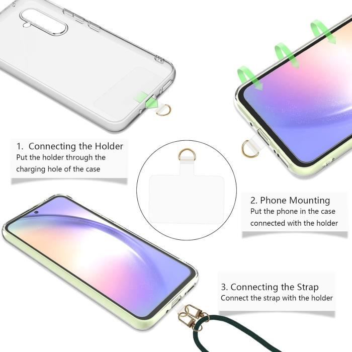 Cordon Telephone Portable, Universelle Franges Cordon Tour De Cou En ...