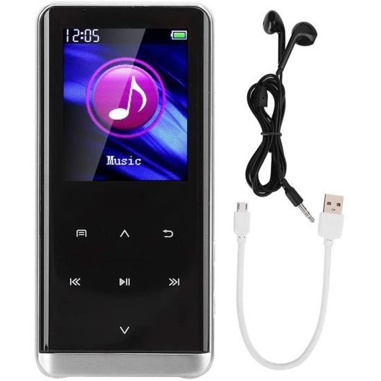 Mini lecteur mp3 et mp4, lecteur de musique sans perte bluetooth 4.2 ...