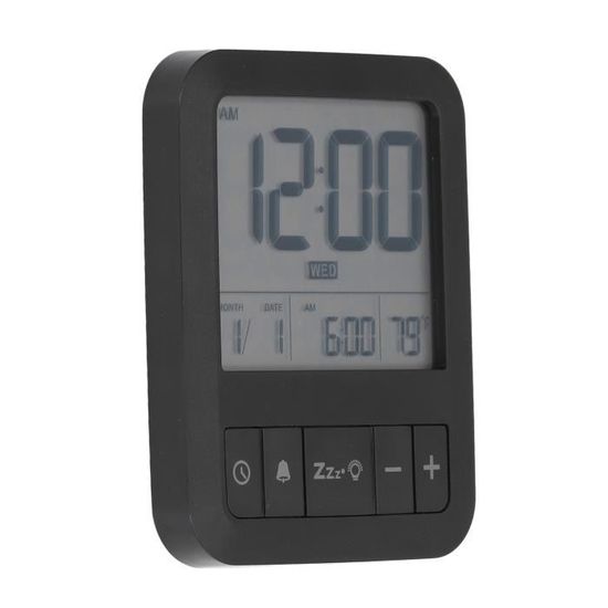 KIMISS Travel Alarm Clock, Small Portable Mini Alarm Clocks for Home ...