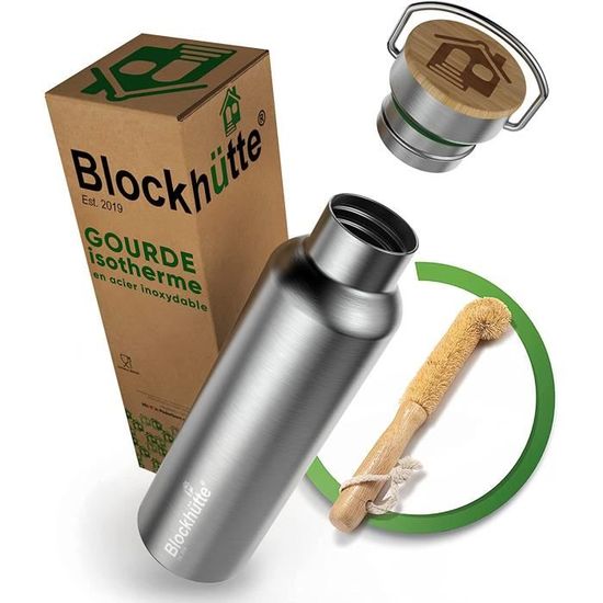 To Go Gourde Isotherme, Double Paroi, Garde Chaud 12H et Froid 24H ...