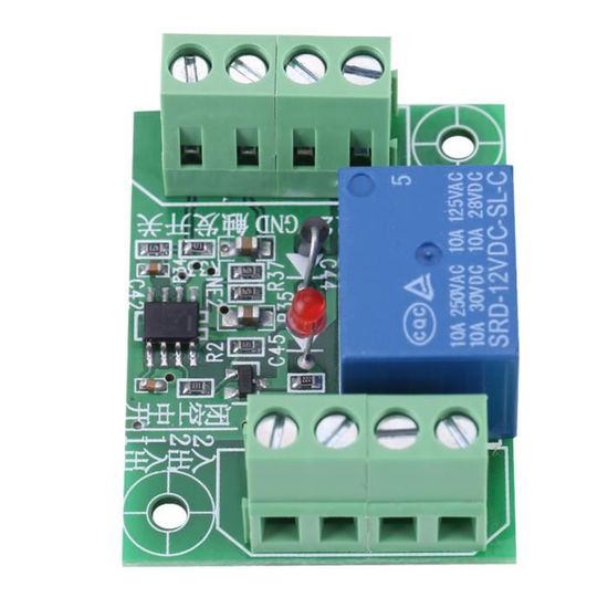 Module de relais - CIKONIELF - DC 12V - Bistable - 10A - 1,5x3,5x4,5 cm ...