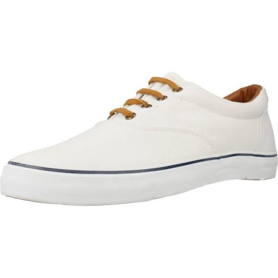 Basket - VICTORIA - 99358 - Textile - Lacets - Blanc - Cdiscount Chaussures