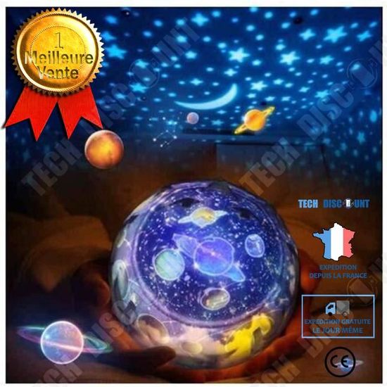 Projecteur Lumiere Bebe,3 Modèles 5 Films Magie 360° Rotation ...