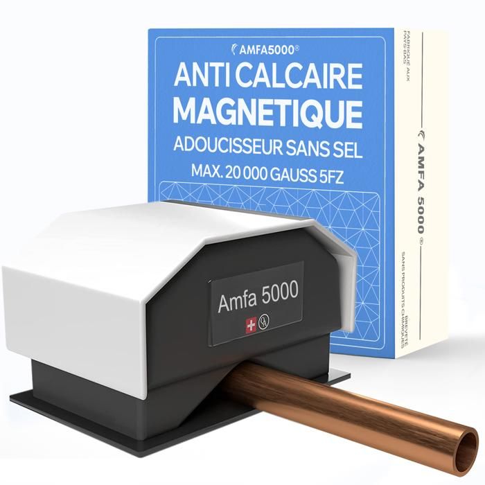 Amfa5000 Adoucisseur D'eau Anti Calcaire - 25 000 Gauss Anticalcaire ...