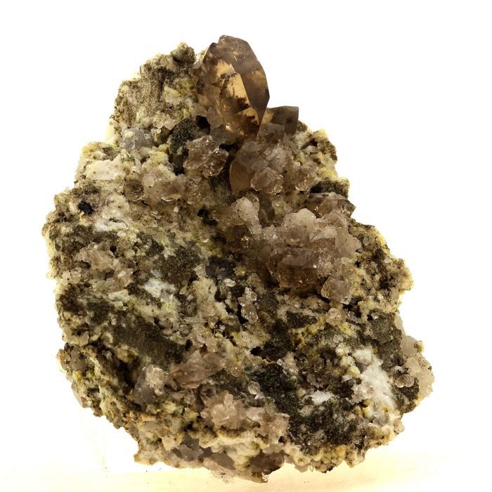 Pierres et Minéraux. Quartz fumé. 325.0 ct. Massif du Mont-Blanc, Haute ...