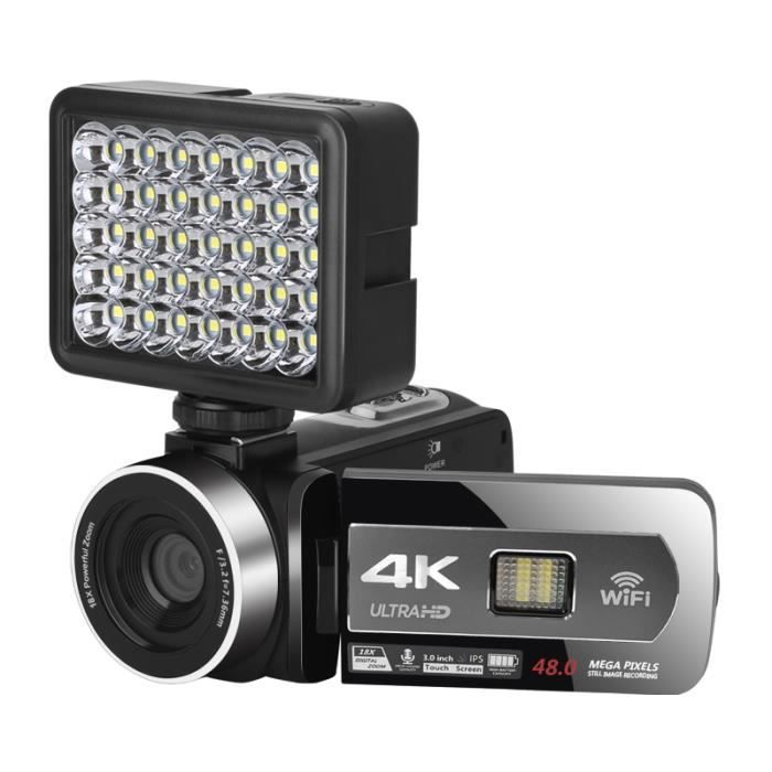 Carte SD AF6-Light 32G-caméra vidéo 48mp, mise à niveau Vlogging ...