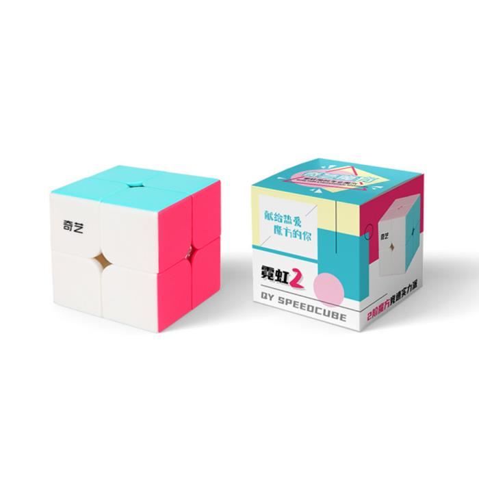 2x2 - Qiyi Neon Edition Magic Cube pour enfants, Qidi 2x2 Kokors, Speed ...