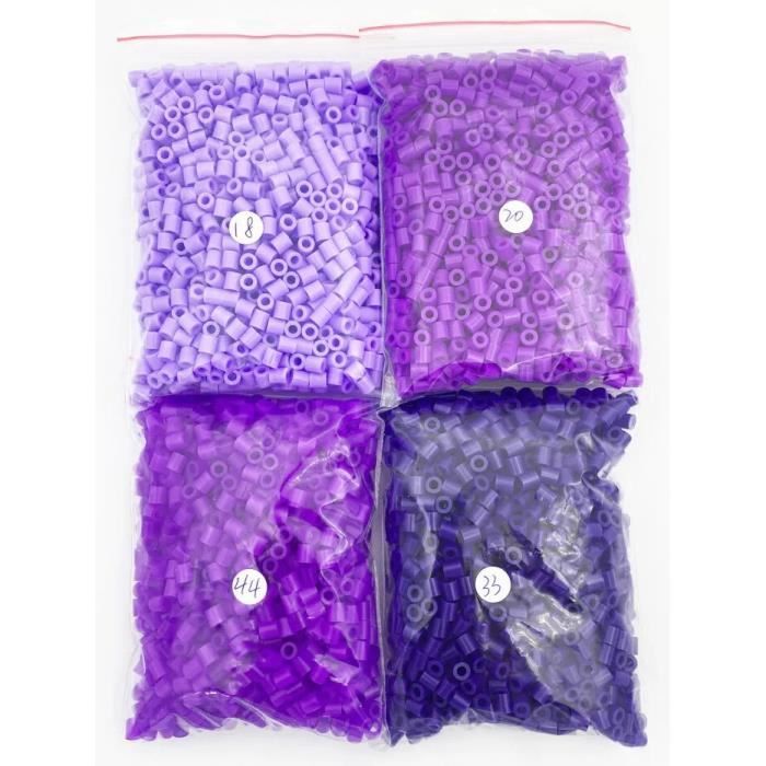 Fusible Pixel Puzzle Iron Beads for Kids,Mix Colors,Hama Beads,Perler ...