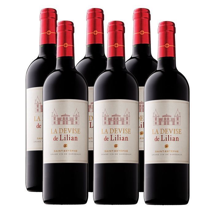 Vin rouge Château Lilian Ladouys La Devise de Lilian 2017 Saint-Estèphe ...