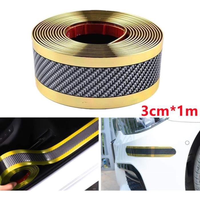 Protection Portière Voiture - Anti-collision - Autocollant Fibre de ...
