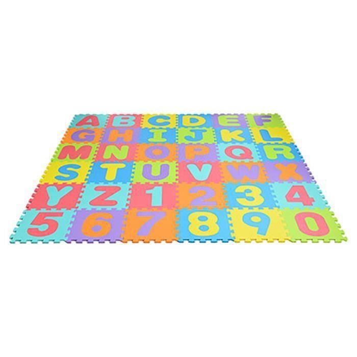 HAOPYOU Tapis de sol pais et jouet ducatif 1053 lot de 10 dalles en ...