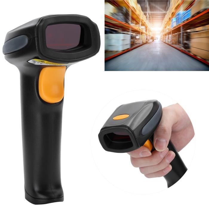 Scanner de code-barres sans fil pour transmission de données USB dédiée ...